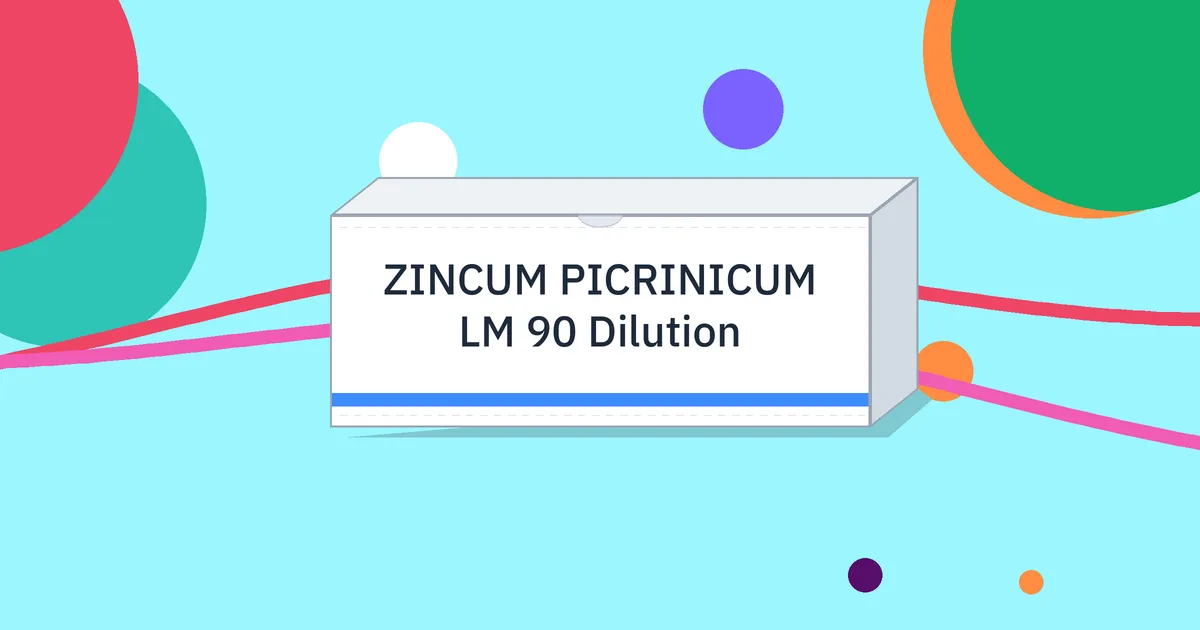 Symbolbild: Packung mit der Aufschrift ZINCUM PICRINICUM LM 90 Dilution (PZN 13298834) – Verfügbarkeit und Bezug in Apotheken in Frankfurt am Main