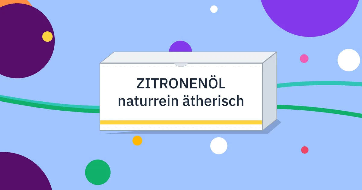 Symbolbild: Packung mit der Aufschrift ZITRONENÖL naturrein ätherisch (PZN 15880797) – Verfügbarkeit und Bezug in Apotheken in Frankfurt am Main