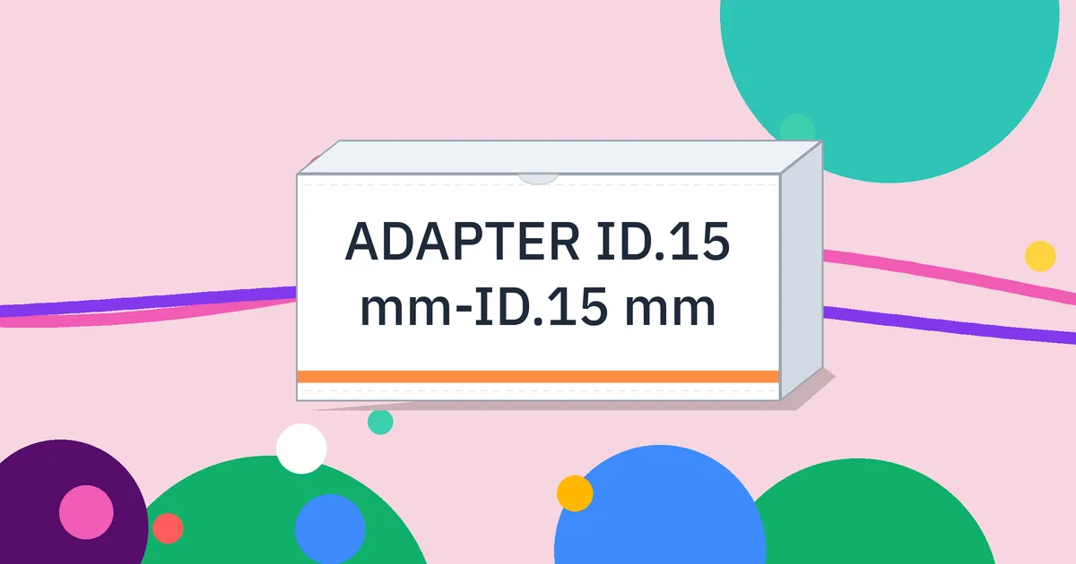 Symbolbild: Packung mit der Aufschrift ADAPTER ID.15 mm-ID.15 mm (PZN 17432011) – Verfügbarkeit und Bezug in Apotheken in Frankfurt am Main