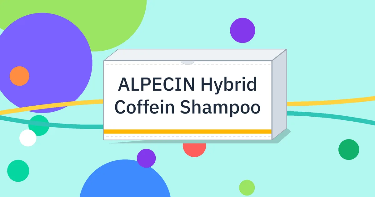 Symbolbild: Packung mit der Aufschrift ALPECIN Hybrid Coffein Shampoo (PZN 13424581) – Verfügbarkeit und Bezug in Apotheken in Frankfurt am Main