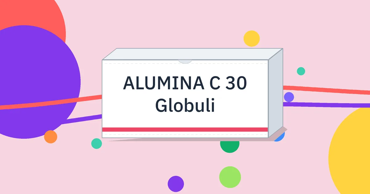 Symbolbild: Packung mit der Aufschrift ALUMINA C 30 Globuli (PZN 03631511) – Verfügbarkeit und Bezug in Apotheken in Frankfurt am Main