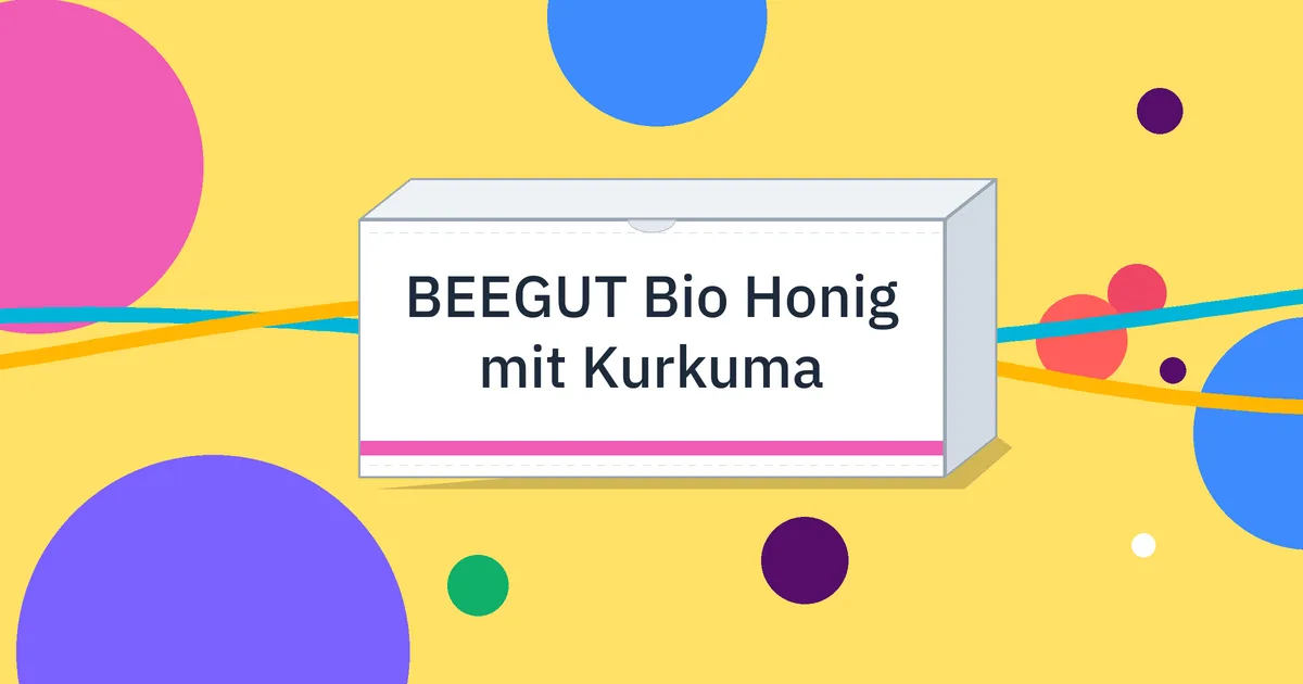 Symbolbild: Packung mit der Aufschrift BEEGUT Bio Honig mit Kurkuma (PZN 17756452) – Verfügbarkeit und Bezug in Apotheken in Frankfurt am Main