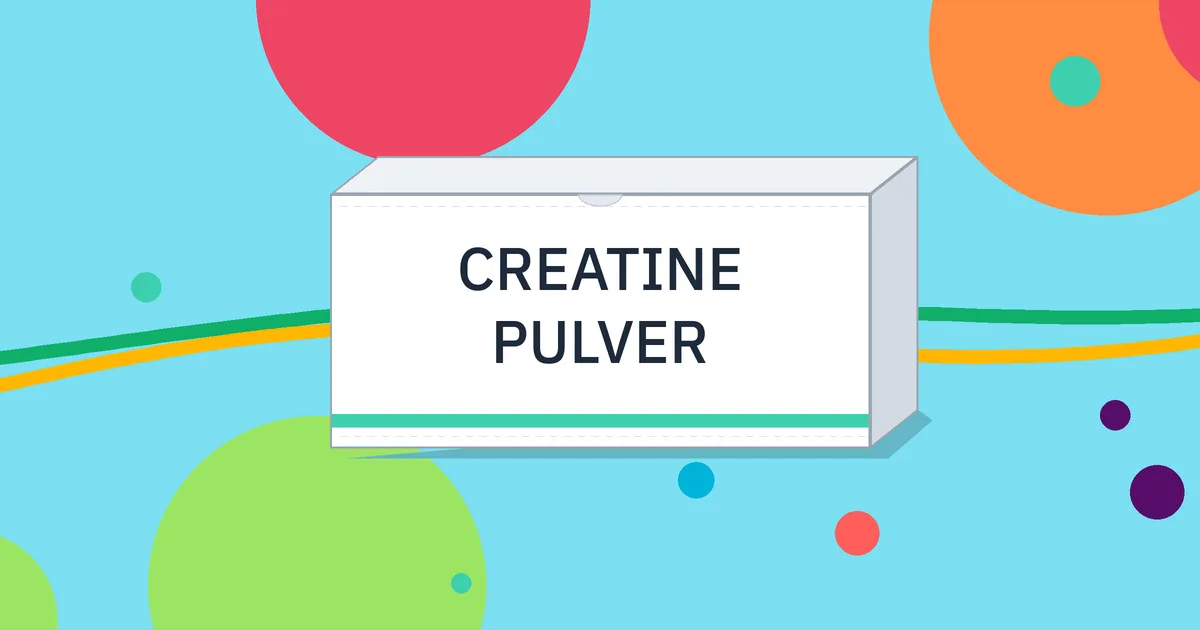 Symbolbild: Packung mit der Aufschrift CREATINE PULVER (PZN 20379527) – Verfügbarkeit und Bezug in Apotheken in Frankfurt am Main