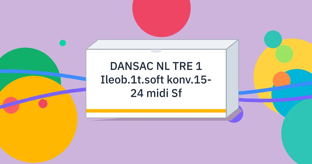 Symbolbild: Packung mit der Aufschrift DANSAC NL TRE 1 Ileob.1t.soft konv.15-24 midi Sf (PZN 16197134) – Verfügbarkeit und Bezug in Apotheken in Frankfurt am Main