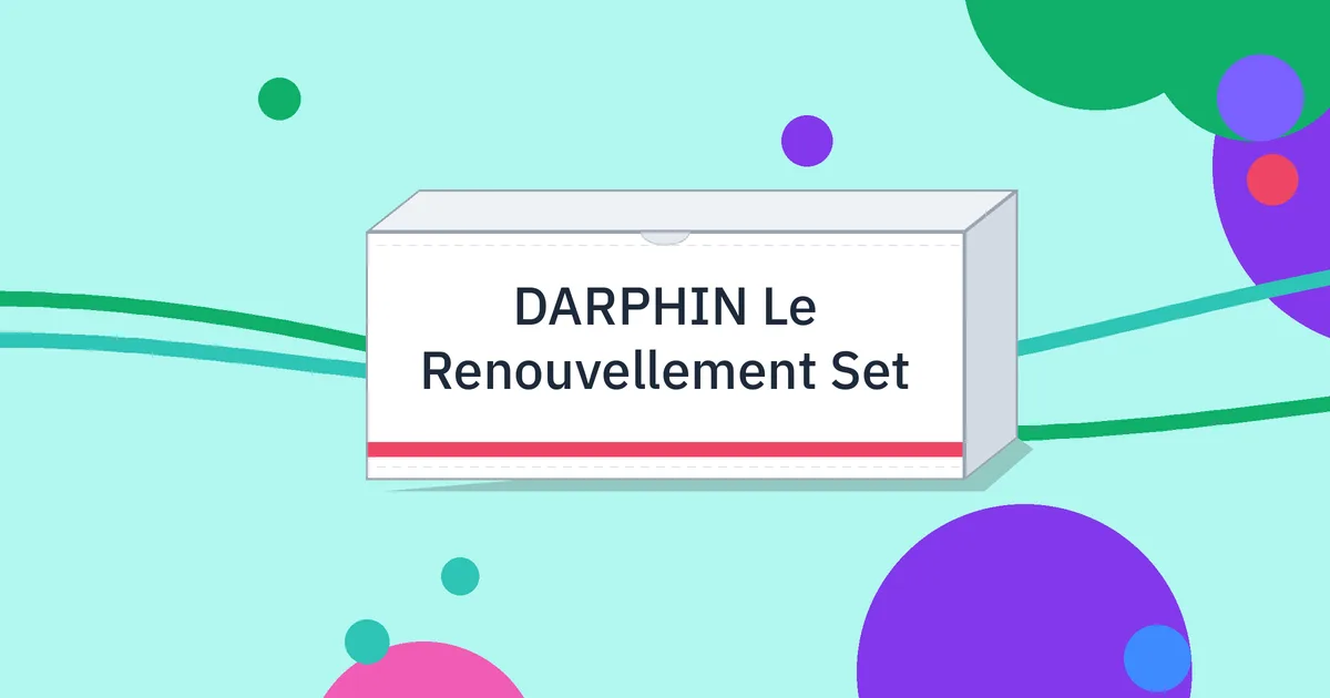 Symbolbild: Packung mit der Aufschrift DARPHIN Le Renouvellement Set (PZN 19962612) – Verfügbarkeit und Bezug in Apotheken in Frankfurt am Main