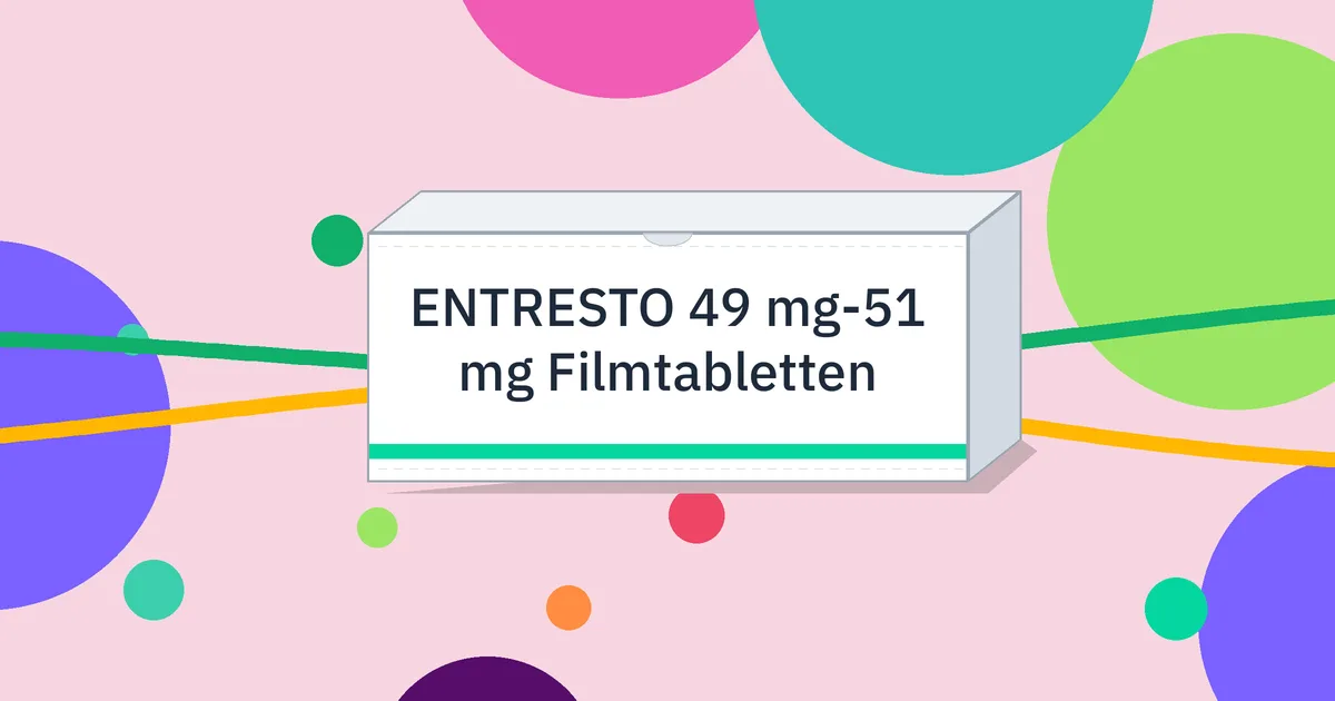 Symbolbild: Packung mit der Aufschrift ENTRESTO 49 mg-51 mg Filmtabletten (PZN 11536146) – Verfügbarkeit und Bezug in Apotheken in Frankfurt am Main