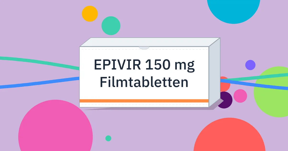 Symbolbild: Packung mit der Aufschrift EPIVIR 150 mg Filmtabletten (PZN 00728931) – Verfügbarkeit und Bezug in Apotheken in Frankfurt am Main