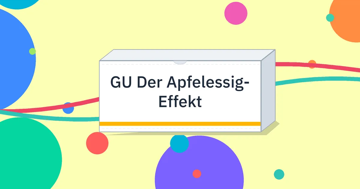 Symbolbild: Packung mit der Aufschrift GU Der Apfelessig-Effekt (PZN 20274403) – Verfügbarkeit und Bezug in Apotheken in Frankfurt am Main
