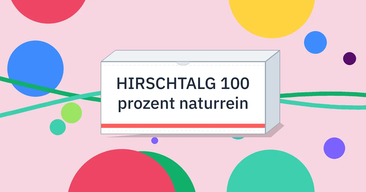 Symbolbild: Packung mit der Aufschrift HIRSCHTALG 100 prozent naturrein (PZN 07637864) – Verfügbarkeit und Bezug in Apotheken in Frankfurt am Main