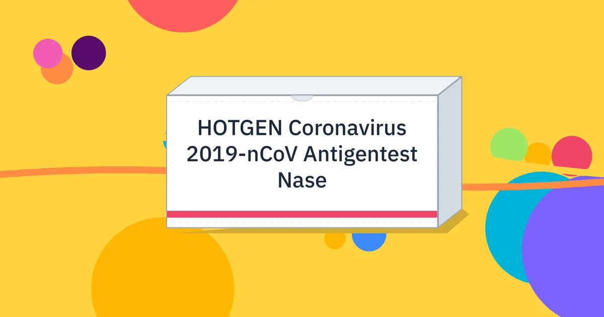 Symbolbild: Packung mit der Aufschrift HOTGEN Coronavirus 2019-nCoV Antigentest Nase (PZN 17381242) – Verfügbarkeit und Bezug in Apotheken in Frankfurt am Main