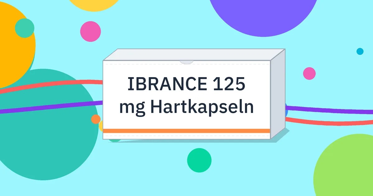 Symbolbild: Packung mit der Aufschrift IBRANCE 125 mg Hartkapseln (PZN 19473770) – Verfügbarkeit und Bezug in Apotheken in Frankfurt am Main