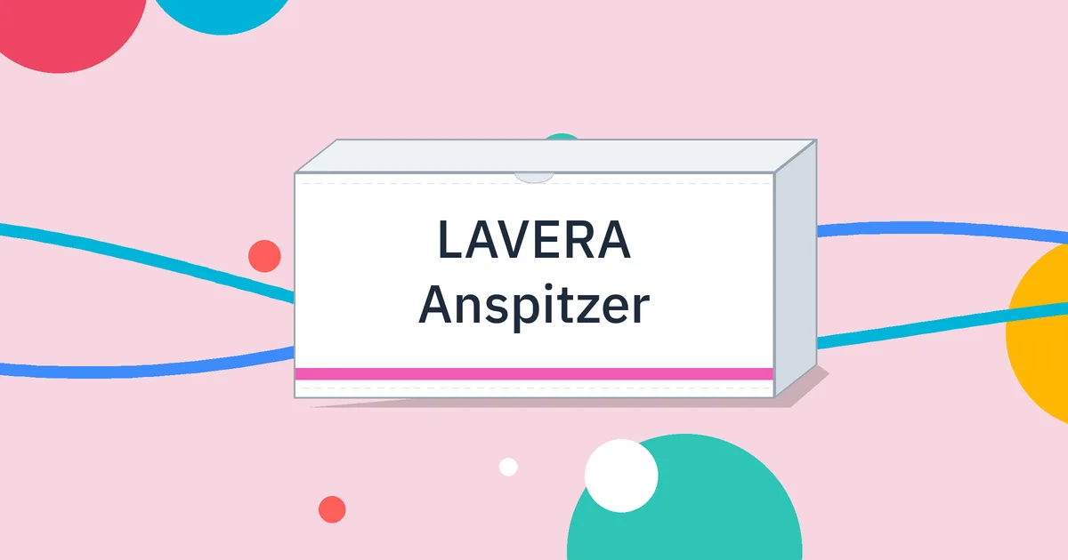 Symbolbild: Packung mit der Aufschrift LAVERA Anspitzer (PZN 14025096) – Verfügbarkeit und Bezug in Apotheken in Frankfurt am Main