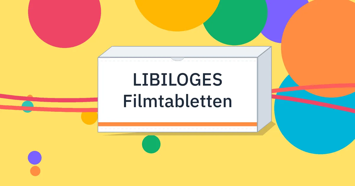 Symbolbild: Packung mit der Aufschrift LIBILOGES Filmtabletten (PZN 13580714) – Verfügbarkeit und Bezug in Apotheken in Frankfurt am Main