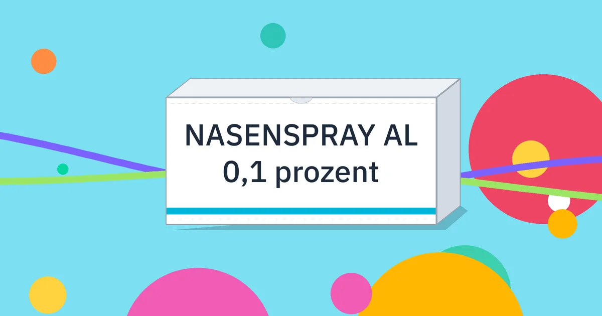Symbolbild: Packung mit der Aufschrift NASENSPRAY AL 0,1 prozent (PZN 03929274) – Verfügbarkeit und Bezug in Apotheken in Frankfurt am Main
