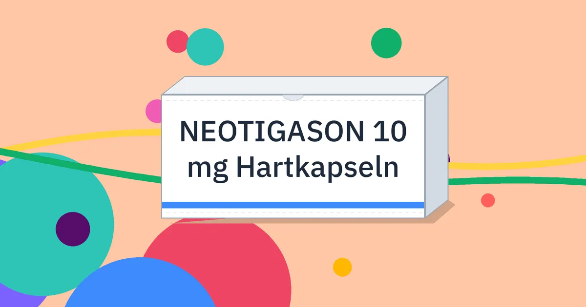 Symbolbild: Packung mit der Aufschrift NEOTIGASON 10 mg Hartkapseln (PZN 16749421) – Verfügbarkeit und Bezug in Apotheken in Frankfurt am Main