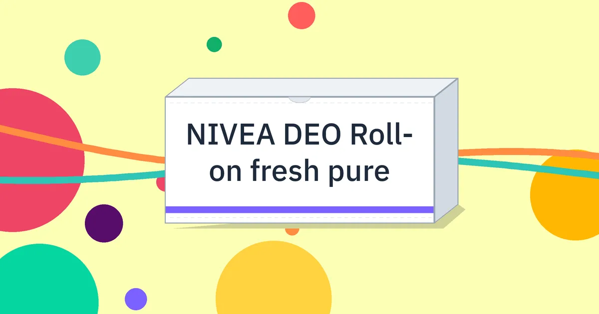 Symbolbild: Packung mit der Aufschrift NIVEA DEO Roll-on fresh pure (PZN 11533768) – Verfügbarkeit und Bezug in Apotheken in Frankfurt am Main