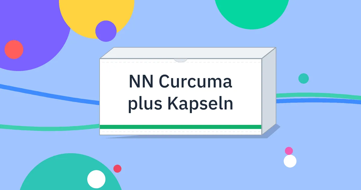 Symbolbild: Packung mit der Aufschrift NN Curcuma plus Kapseln (PZN 15321951) – Verfügbarkeit und Bezug in Apotheken in Frankfurt am Main