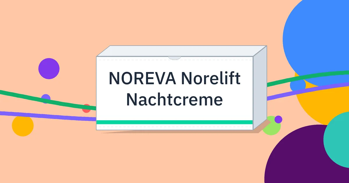 Symbolbild: Packung mit der Aufschrift NOREVA Norelift Nachtcreme (PZN 17240458) – Verfügbarkeit und Bezug in Apotheken in Frankfurt am Main