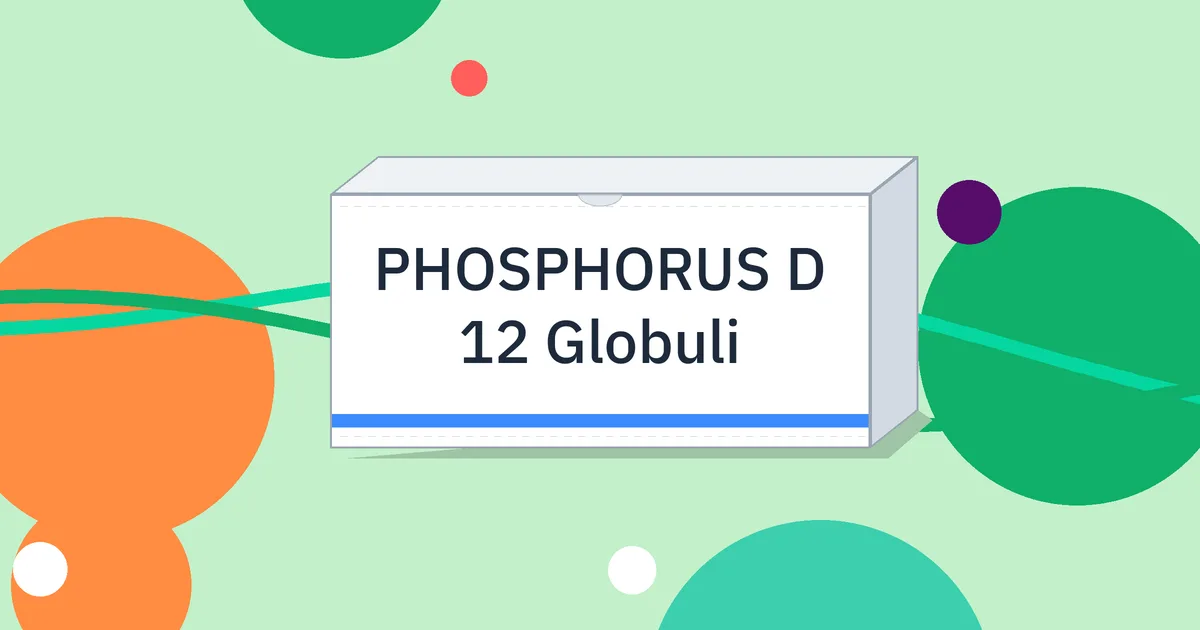 Symbolbild: Packung mit der Aufschrift PHOSPHORUS D 12 Globuli (PZN 11282160) – Verfügbarkeit und Bezug in Apotheken in Frankfurt am Main