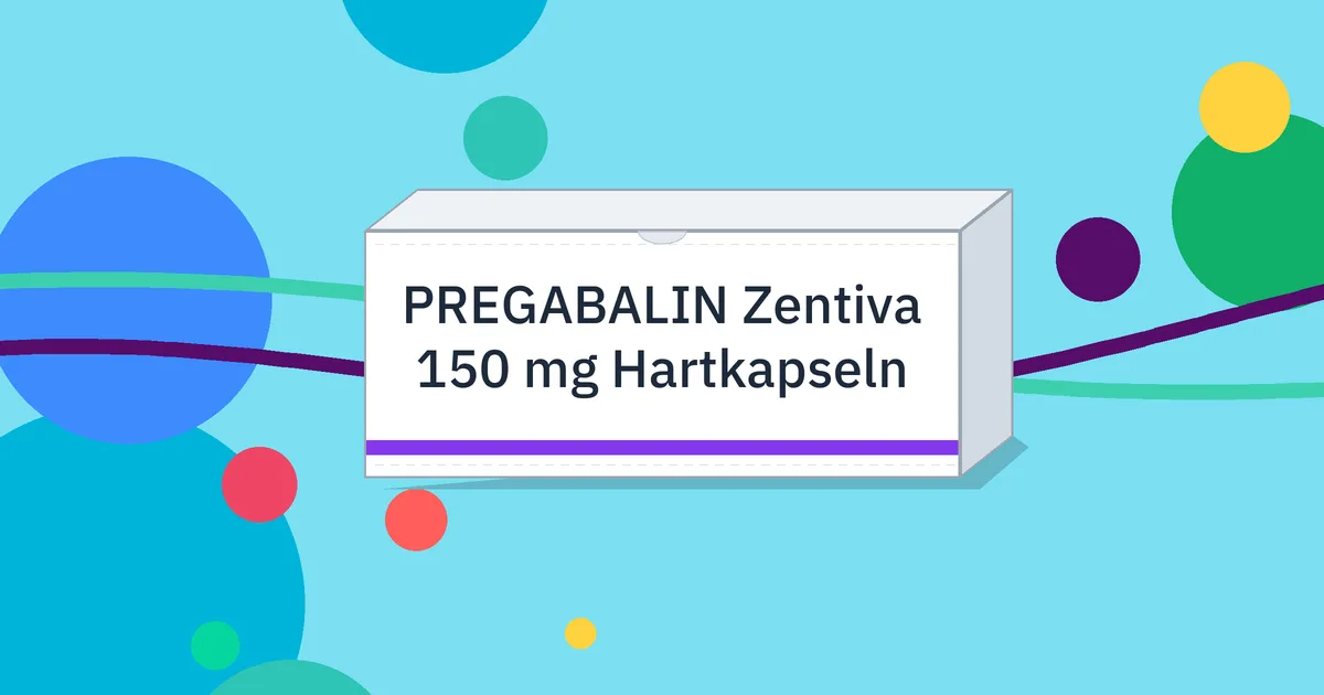 Symbolbild: Packung mit der Aufschrift PREGABALIN Zentiva 150 mg Hartkapseln (PZN 16320899) – Verfügbarkeit und Bezug in Apotheken in Frankfurt am Main