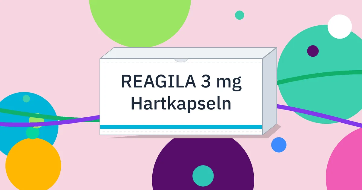 Symbolbild: Packung mit der Aufschrift REAGILA 3 mg Hartkapseln (PZN 14016513) – Verfügbarkeit und Bezug in Apotheken in Frankfurt am Main