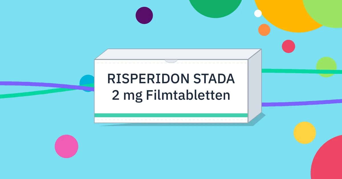 Symbolbild: Packung mit der Aufschrift RISPERIDON STADA 2 mg Filmtabletten (PZN 05117184) – Verfügbarkeit und Bezug in Apotheken in Frankfurt am Main