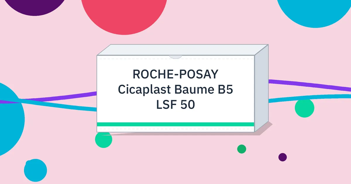 Symbolbild: Packung mit der Aufschrift ROCHE-POSAY Cicaplast Baume B5 LSF 50 (PZN 12855600) – Verfügbarkeit und Bezug in Apotheken in Frankfurt am Main