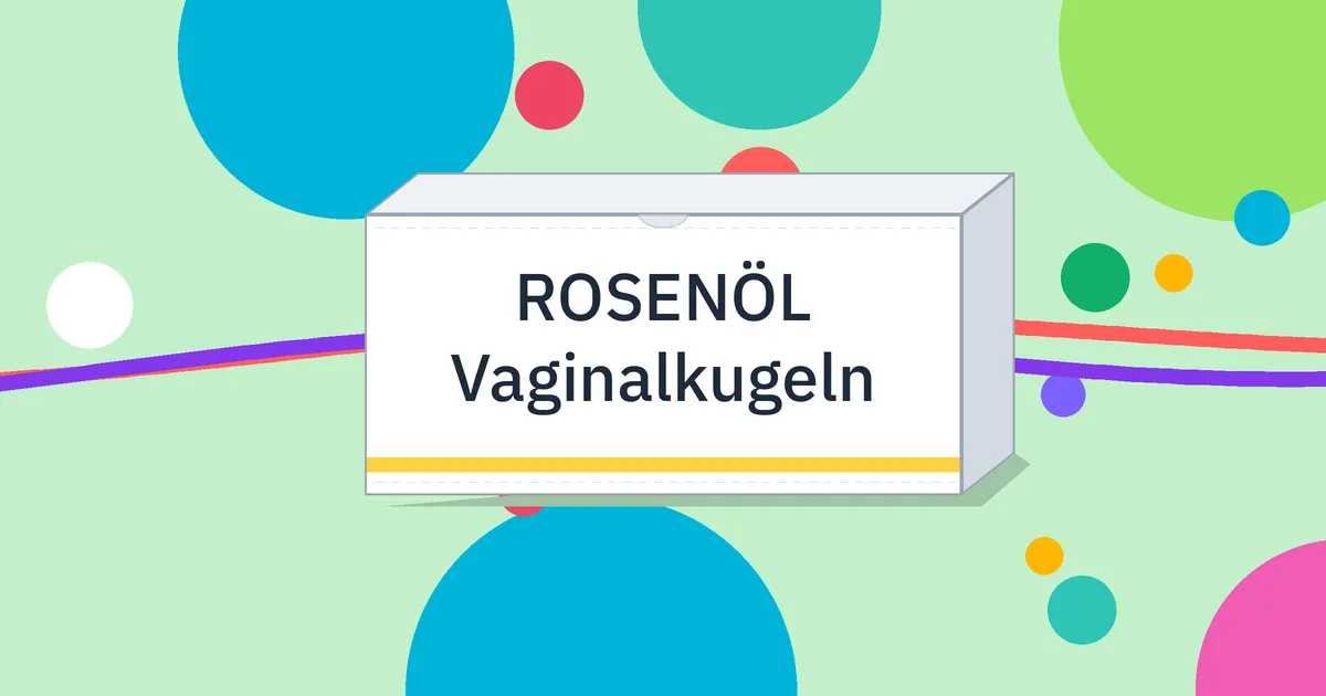 Symbolbild: Packung mit der Aufschrift ROSENÖL Vaginalkugeln (PZN 17375075) – Verfügbarkeit und Bezug in Apotheken in Frankfurt am Main