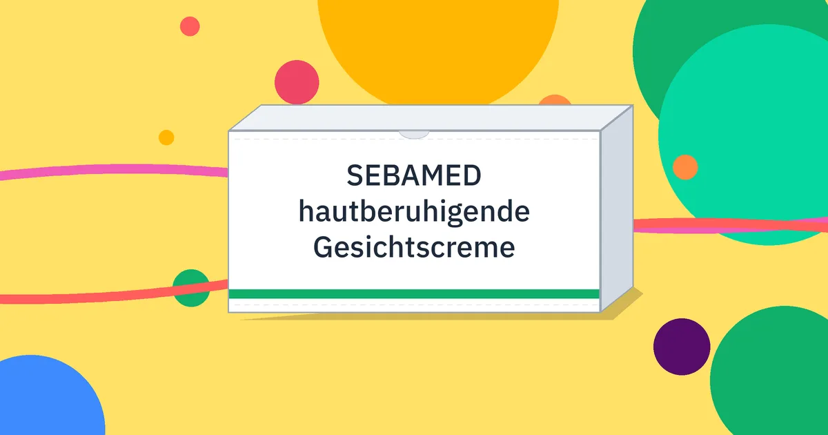 Symbolbild: Packung mit der Aufschrift SEBAMED hautberuhigende Gesichtscreme (PZN 19949416) – Verfügbarkeit und Bezug in Apotheken in Frankfurt am Main