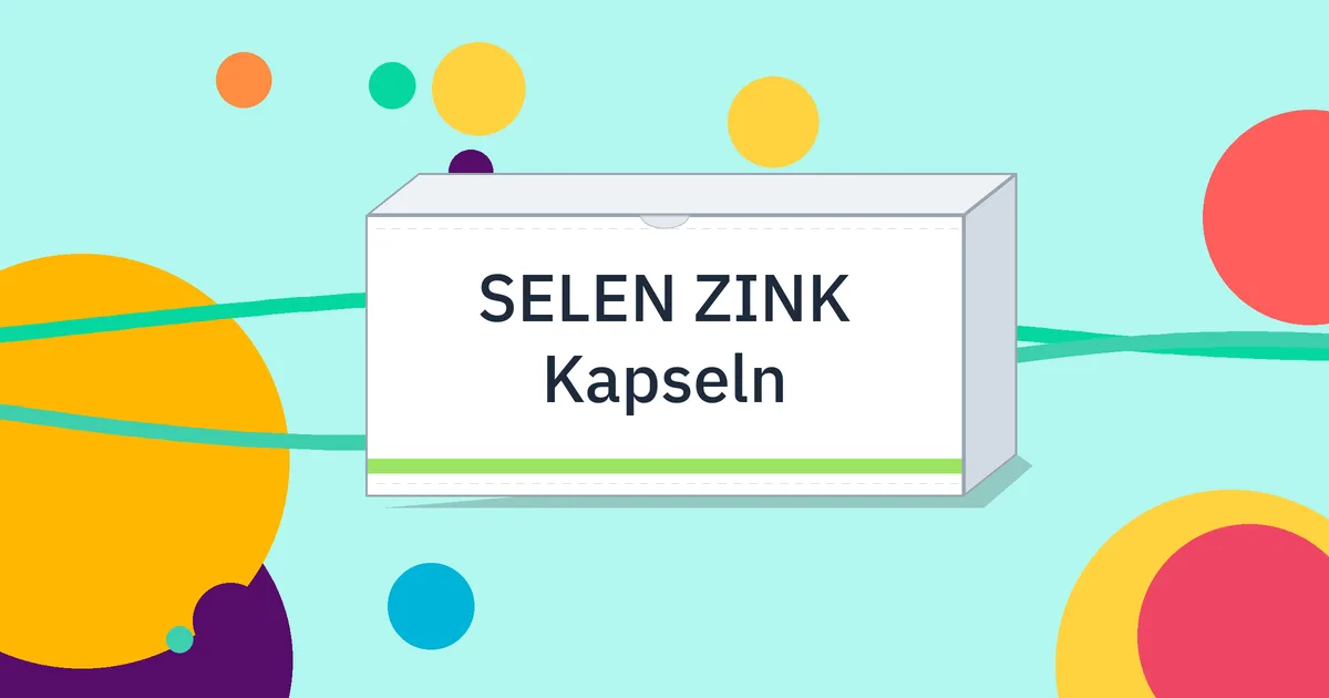 Symbolbild: Packung mit der Aufschrift SELEN ZINK Kapseln (PZN 17382589) – Verfügbarkeit und Bezug in Apotheken in Frankfurt am Main