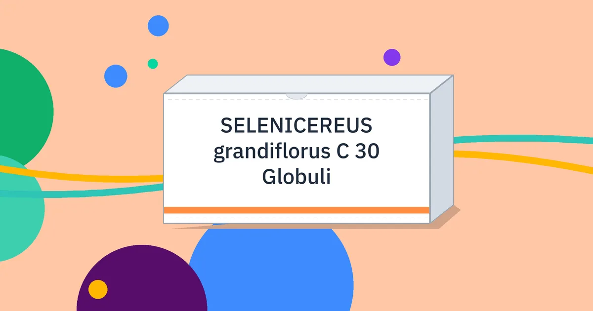 Symbolbild: Packung mit der Aufschrift SELENICEREUS grandiflorus C 30 Globuli (PZN 19685070) – Verfügbarkeit und Bezug in Apotheken in Frankfurt am Main