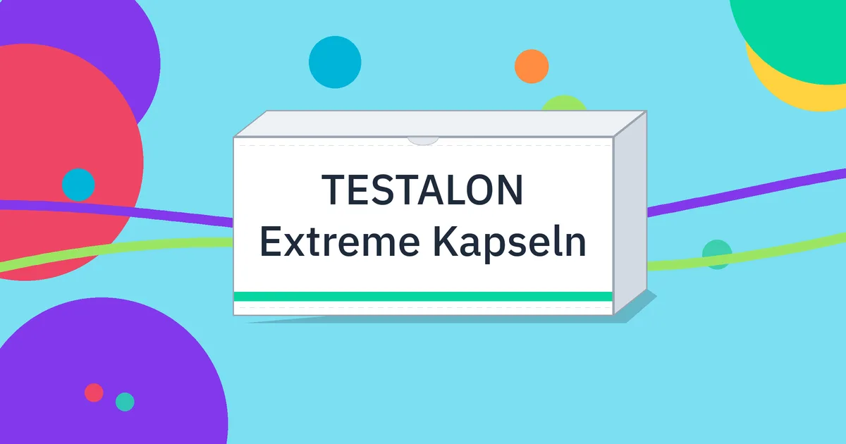 Symbolbild: Packung mit der Aufschrift TESTALON Extreme Kapseln (PZN 06960037) – Verfügbarkeit und Bezug in Apotheken in Frankfurt am Main
