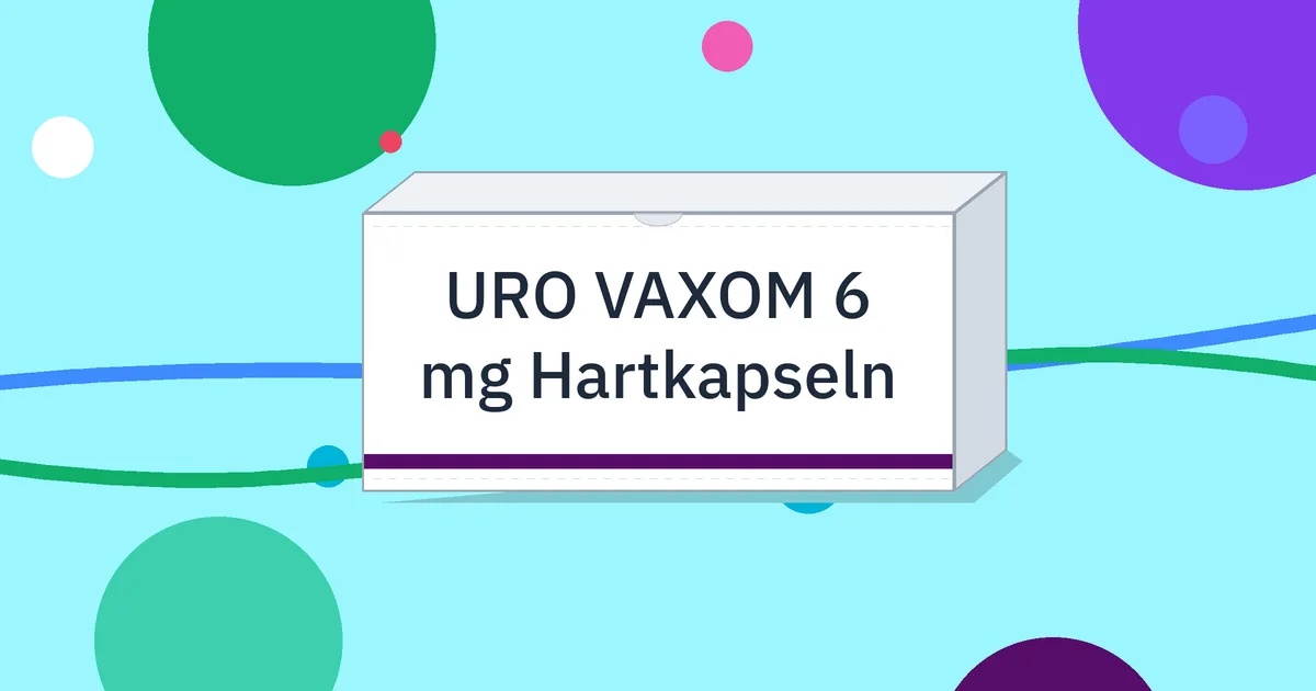 Symbolbild: Packung mit der Aufschrift URO VAXOM 6 mg Hartkapseln (PZN 07532496) – Verfügbarkeit und Bezug in Apotheken in Frankfurt am Main