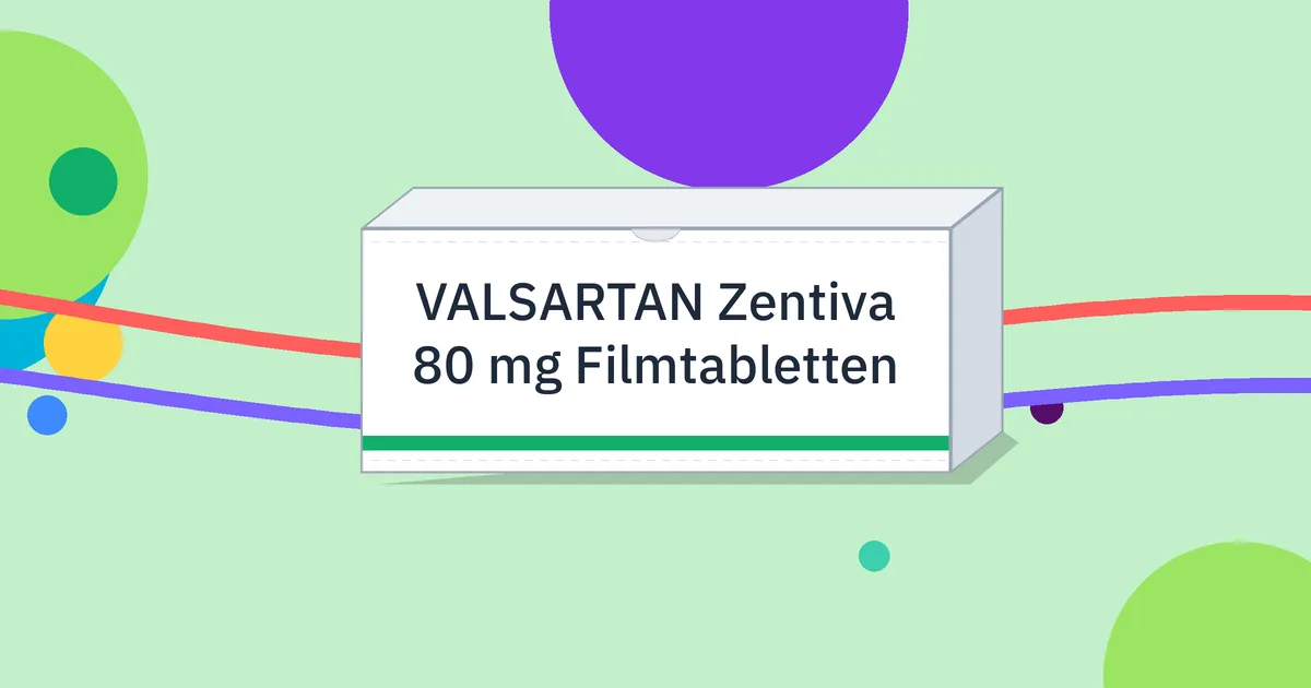 Symbolbild: Packung mit der Aufschrift VALSARTAN Zentiva 80 mg Filmtabletten (PZN 08440371) – Verfügbarkeit und Bezug in Apotheken in Frankfurt am Main