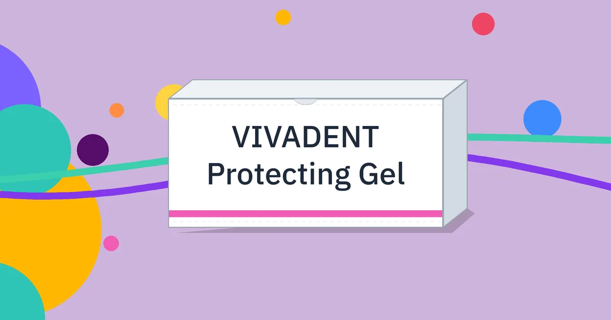 Symbolbild: Packung mit der Aufschrift VIVADENT Protecting Gel (PZN 18851709) – Verfügbarkeit und Bezug in Apotheken in Frankfurt am Main