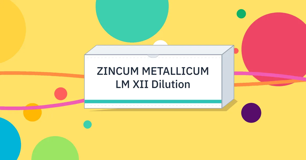 Symbolbild: Packung mit der Aufschrift ZINCUM METALLICUM LM XII Dilution (PZN 02676026) – Verfügbarkeit und Bezug in Apotheken in Frankfurt am Main