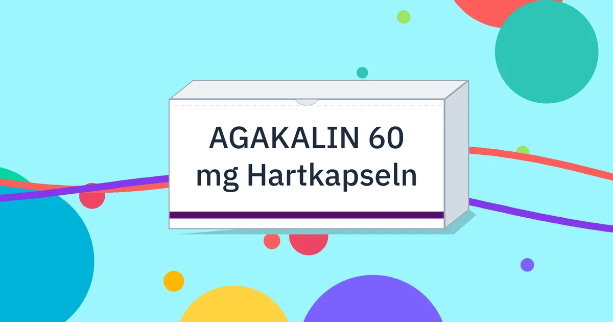 Symbolbild: Packung mit der Aufschrift AGAKALIN 60 mg Hartkapseln (PZN 19521109) – Verfügbarkeit und Bezug in Apotheken in Frankfurt am Main