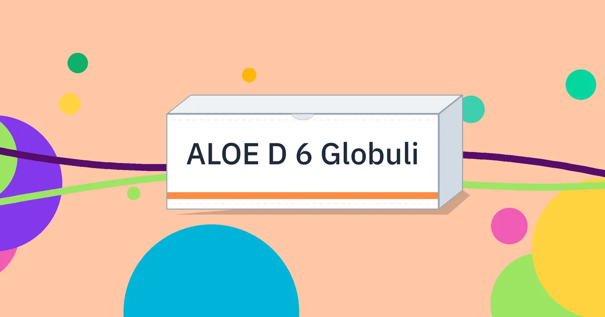 Symbolbild: Packung mit der Aufschrift ALOE D 6 Globuli (PZN 02892758) – Verfügbarkeit und Bezug in Apotheken in Frankfurt am Main