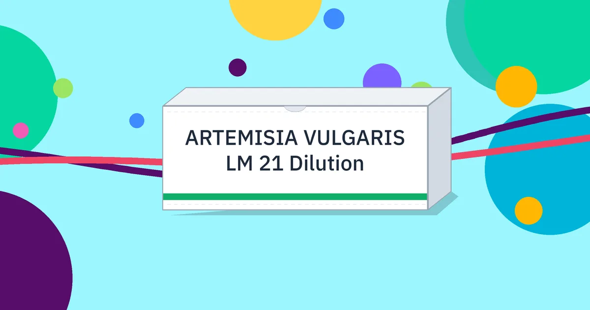 Symbolbild: Packung mit der Aufschrift ARTEMISIA VULGARIS LM 21 Dilution (PZN 12780351) – Verfügbarkeit und Bezug in Apotheken in Frankfurt am Main