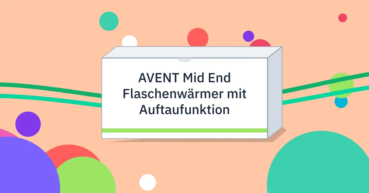 Symbolbild: Packung mit der Aufschrift AVENT Mid End Flaschenwärmer mit Auftaufunktion (PZN 10201550) – Verfügbarkeit und Bezug in Apotheken in Frankfurt am Main