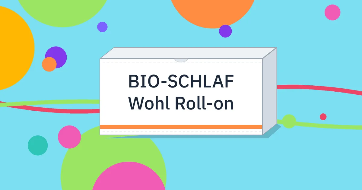 Symbolbild: Packung mit der Aufschrift BIO-SCHLAF Wohl Roll-on (PZN 18881610) – Verfügbarkeit und Bezug in Apotheken in Frankfurt am Main