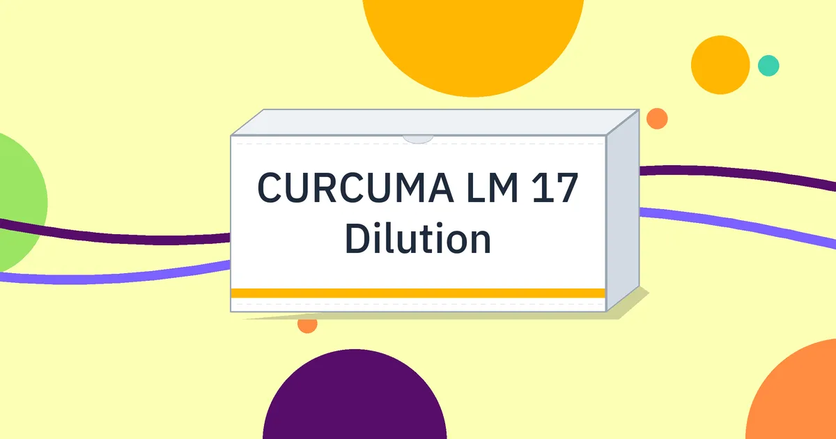 Symbolbild: Packung mit der Aufschrift CURCUMA LM 17 Dilution (PZN 12840024) – Verfügbarkeit und Bezug in Apotheken in Frankfurt am Main