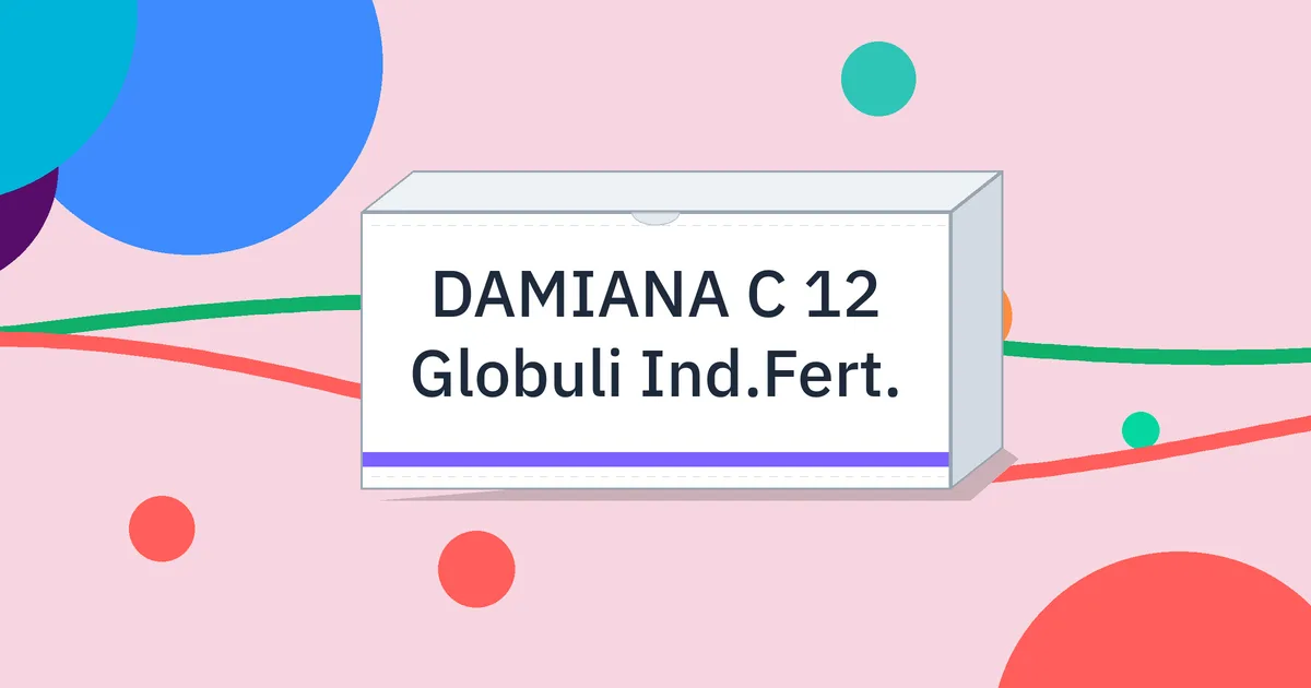 Symbolbild: Packung mit der Aufschrift DAMIANA C 12 Globuli Ind.Fert. (PZN 17688029) – Verfügbarkeit und Bezug in Apotheken in Frankfurt am Main