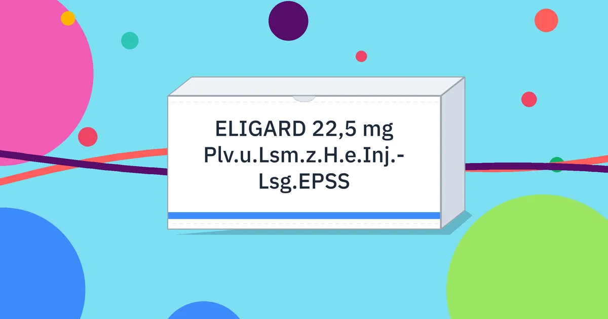 Symbolbild: Packung mit der Aufschrift ELIGARD 22,5 mg Plv.u.Lsm.z.H.e.Inj.-Lsg.EPSS (PZN 19264977) – Verfügbarkeit und Bezug in Apotheken in Frankfurt am Main