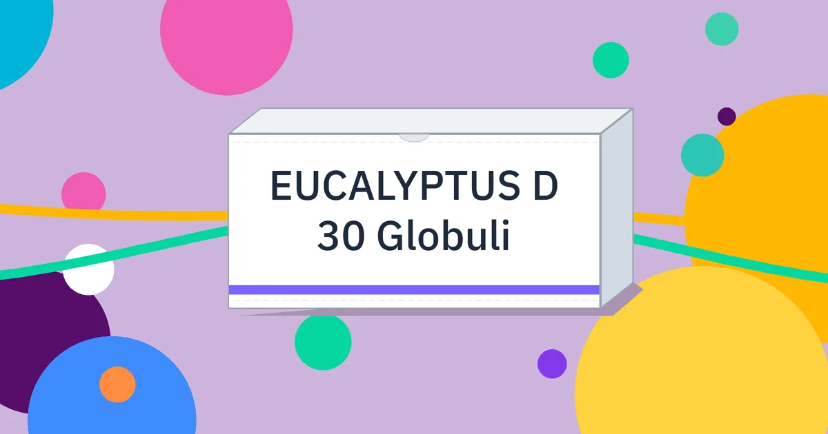 Symbolbild: Packung mit der Aufschrift EUCALYPTUS D 30 Globuli (PZN 19718183) – Verfügbarkeit und Bezug in Apotheken in Frankfurt am Main