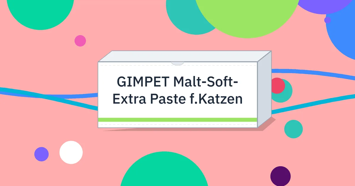 Symbolbild: Packung mit der Aufschrift GIMPET Malt-Soft-Extra Paste f.Katzen (PZN 10348632) – Verfügbarkeit und Bezug in Apotheken in Frankfurt am Main