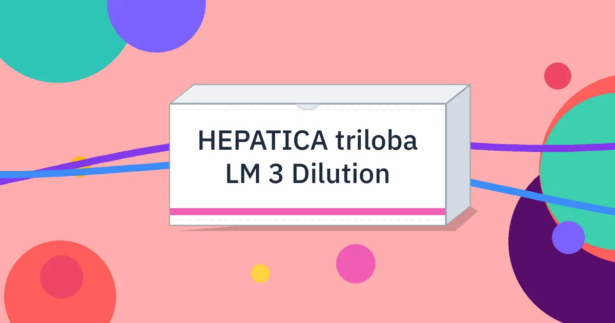 Symbolbild: Packung mit der Aufschrift HEPATICA triloba LM 3 Dilution (PZN 13551983) – Verfügbarkeit und Bezug in Apotheken in Frankfurt am Main