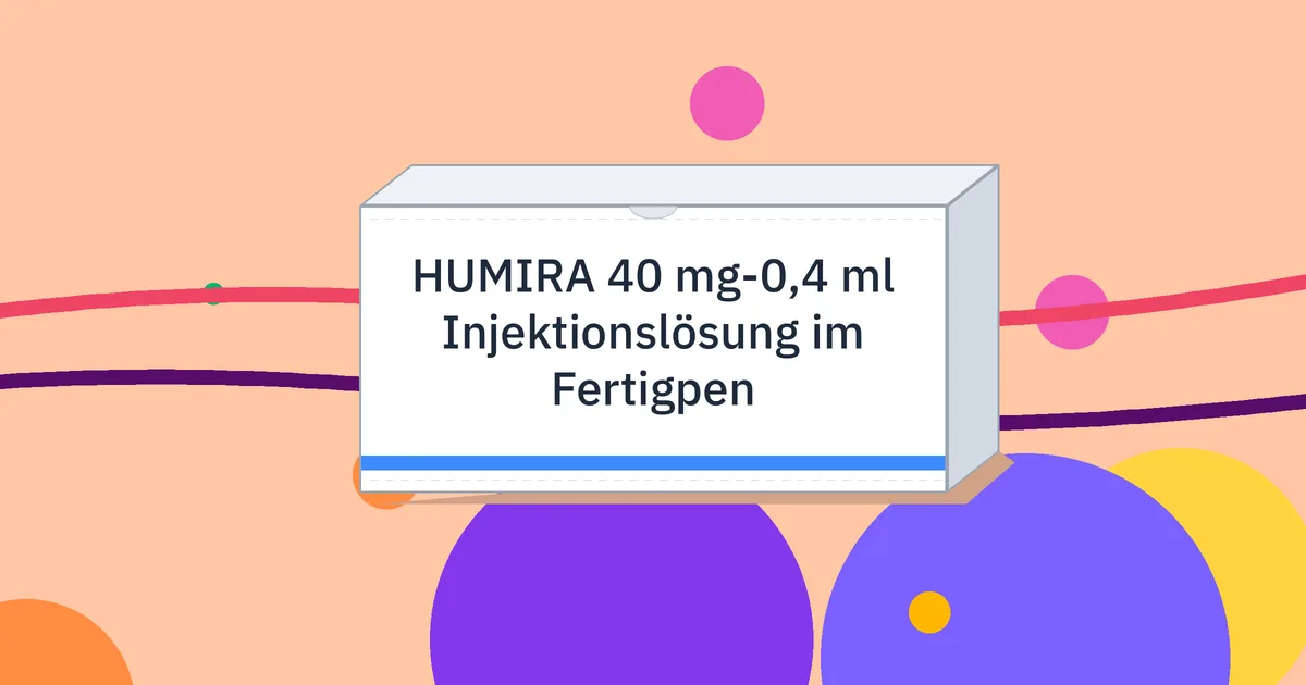 Symbolbild: Packung mit der Aufschrift HUMIRA 40 mg-0,4 ml Injektionslösung im Fertigpen (PZN 17154813) – Verfügbarkeit und Bezug in Apotheken in Frankfurt am Main