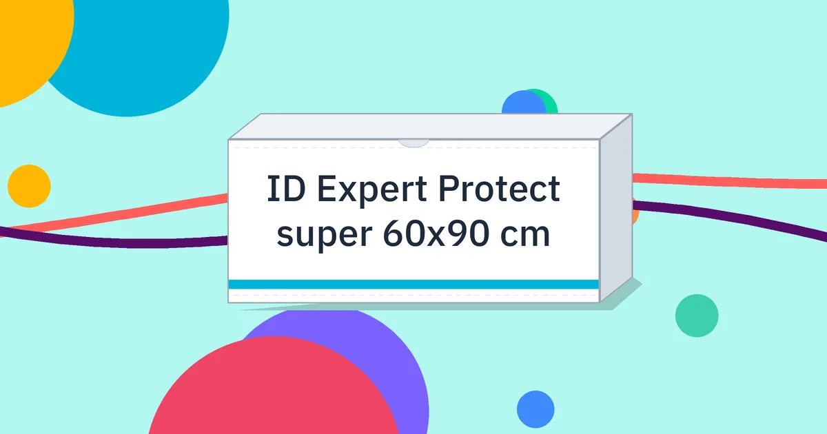 Symbolbild: Packung mit der Aufschrift ID Expert Protect super 60x90 cm (PZN 00145939) – Verfügbarkeit und Bezug in Apotheken in Frankfurt am Main