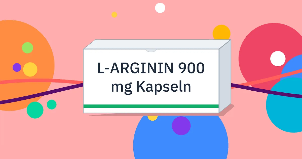 Symbolbild: Packung mit der Aufschrift L-ARGININ 900 mg Kapseln (PZN 18487178) – Verfügbarkeit und Bezug in Apotheken in Frankfurt am Main